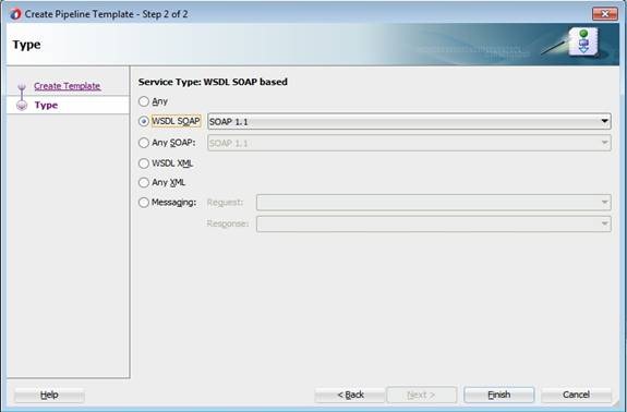 Service Bus 12c – Creating Pipeline Template | Siva's Blog
